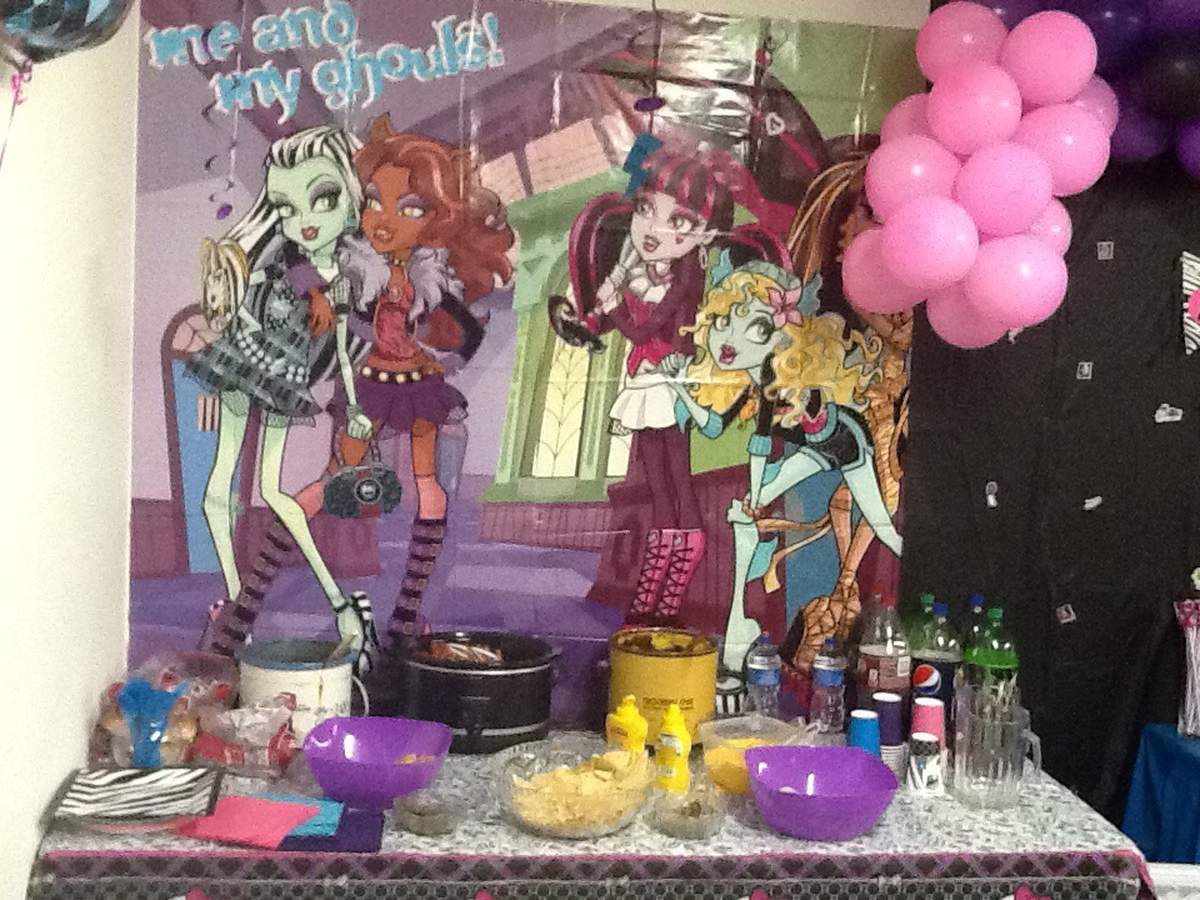 Monster High Birthday Party Ideas | Photo 36 of 36 | Catch My Party