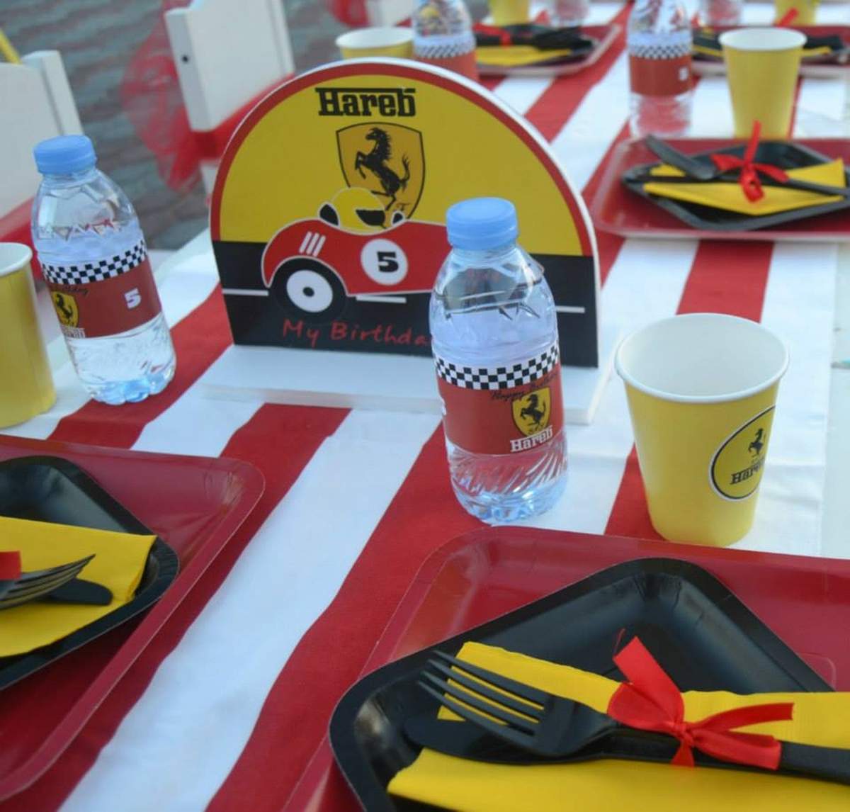 Ferrari Birthday Party Ideas | Photo 1 of 6 | Catch My Party