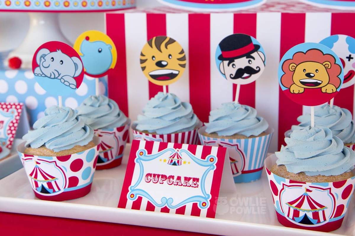 Circus/Carnival Baby Shower Party Ideas | Photo 1 of 26 | Catch My Party