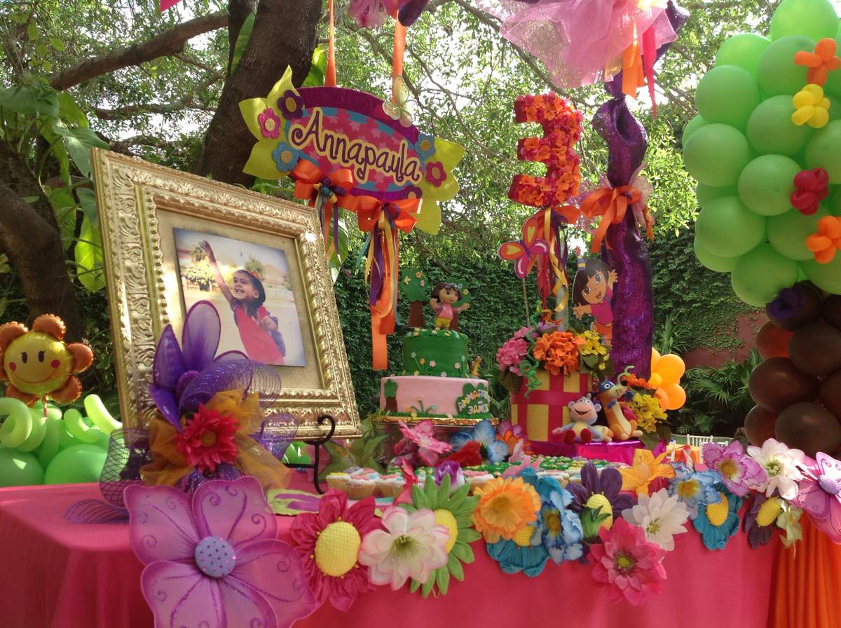 Dora the Explorer Birthday Party Ideas | Photo 1 of 18 | Catch My Party