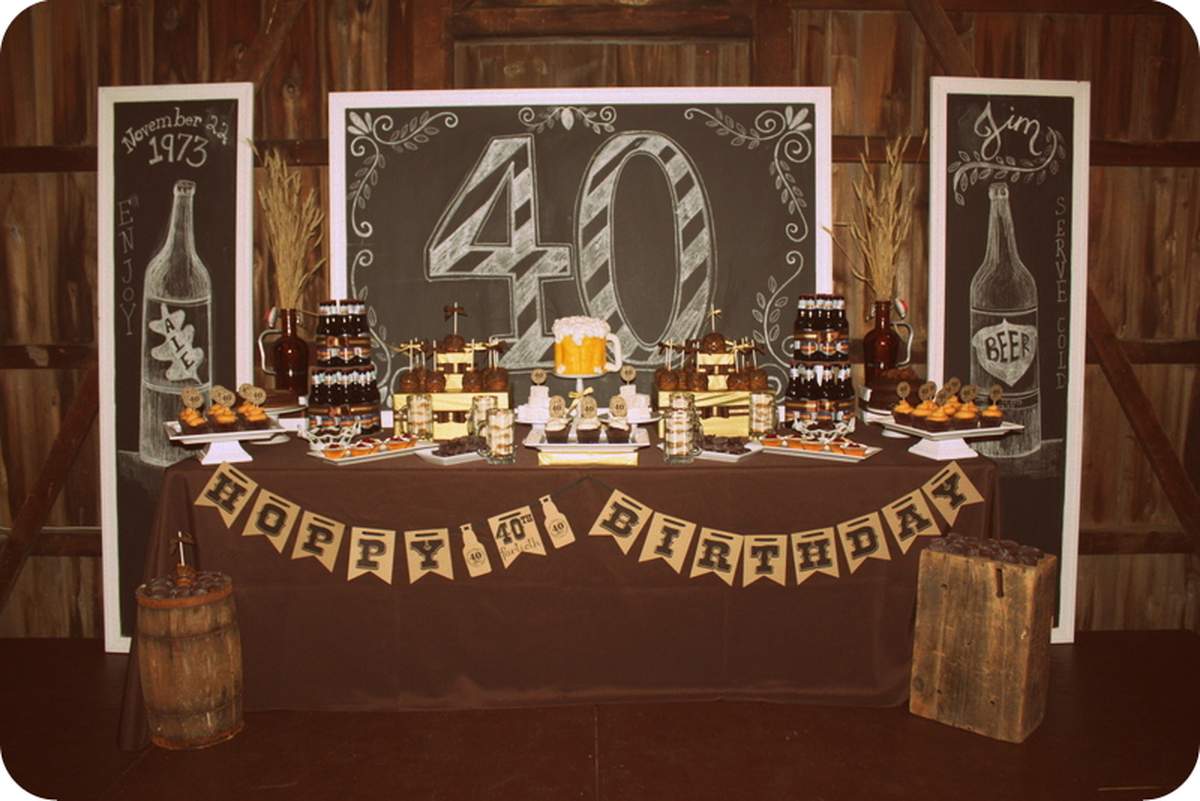 Beer Birthday Party Ideas | Photo 1 of 21 | Catch My Party