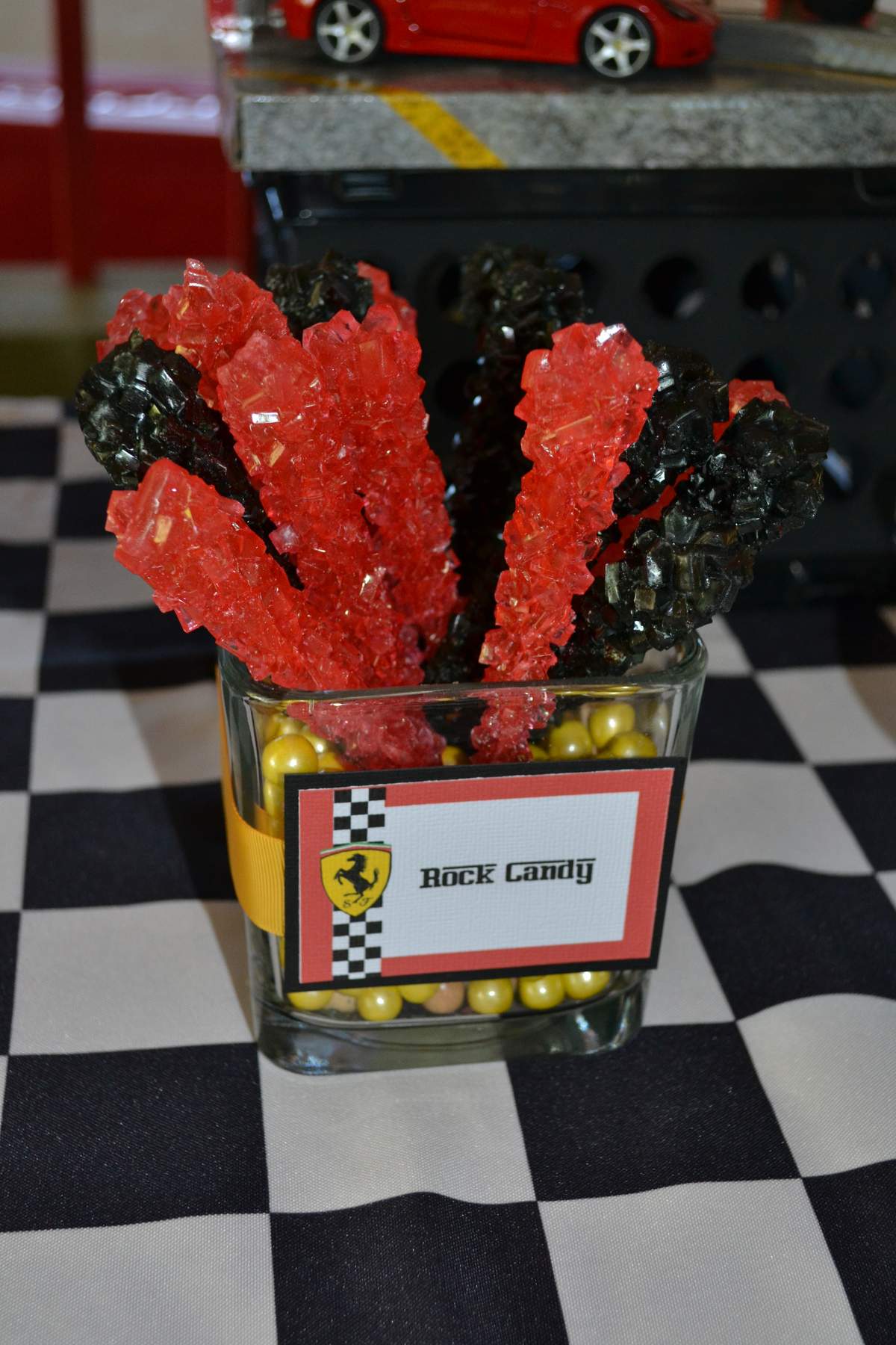 Ferrari inspired / Racecars Birthday Party Ideas | Photo 7 of 21 ...