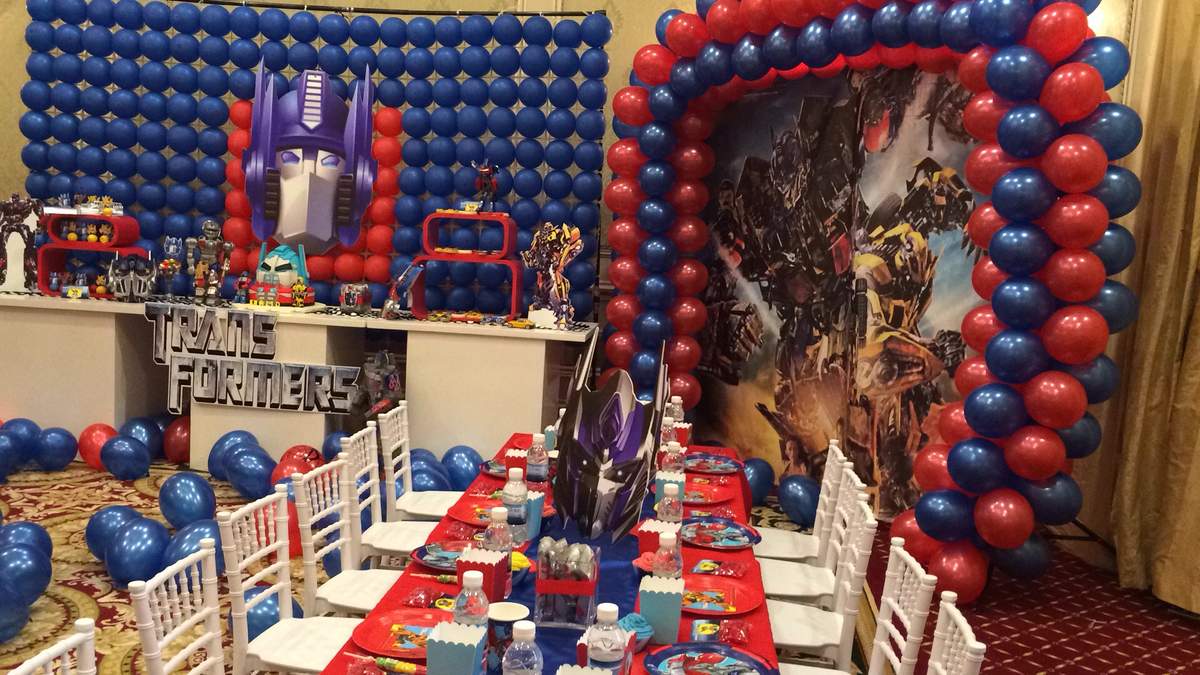 Transformers Birthday Party Ideas | Photo 1 of 45 | Catch My Party