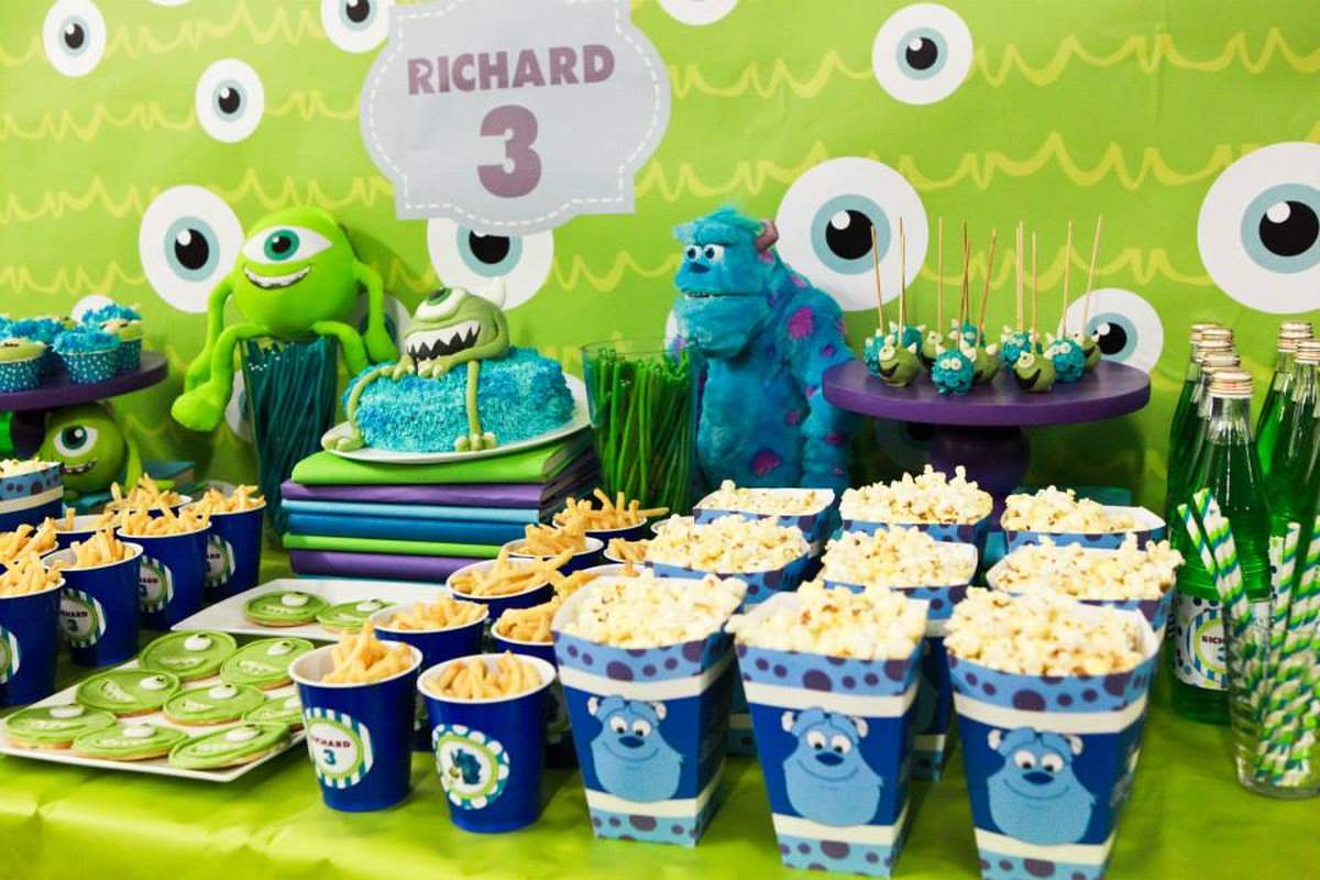 monsters university Birthday Party Ideas | Photo 1 of 10 | Catch My Party