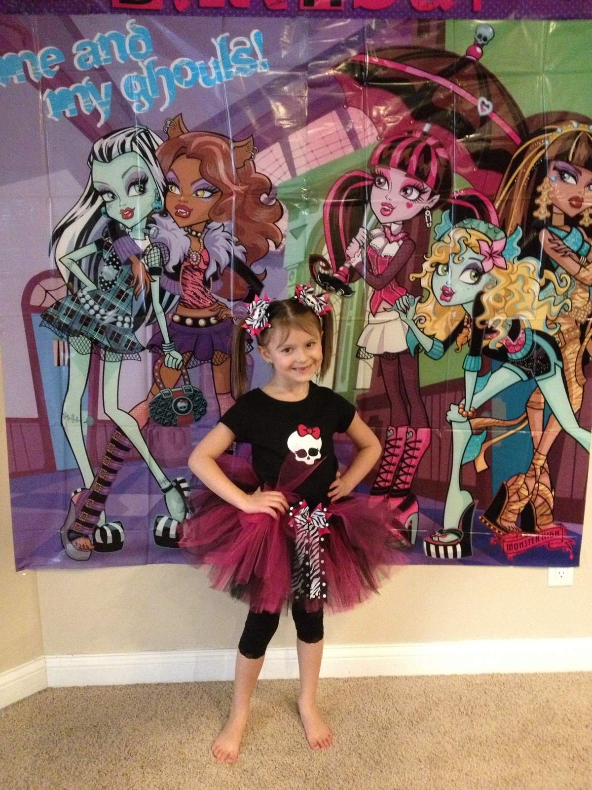Monster High Birthday Party Ideas | Photo 1 of 17 | Catch My Party