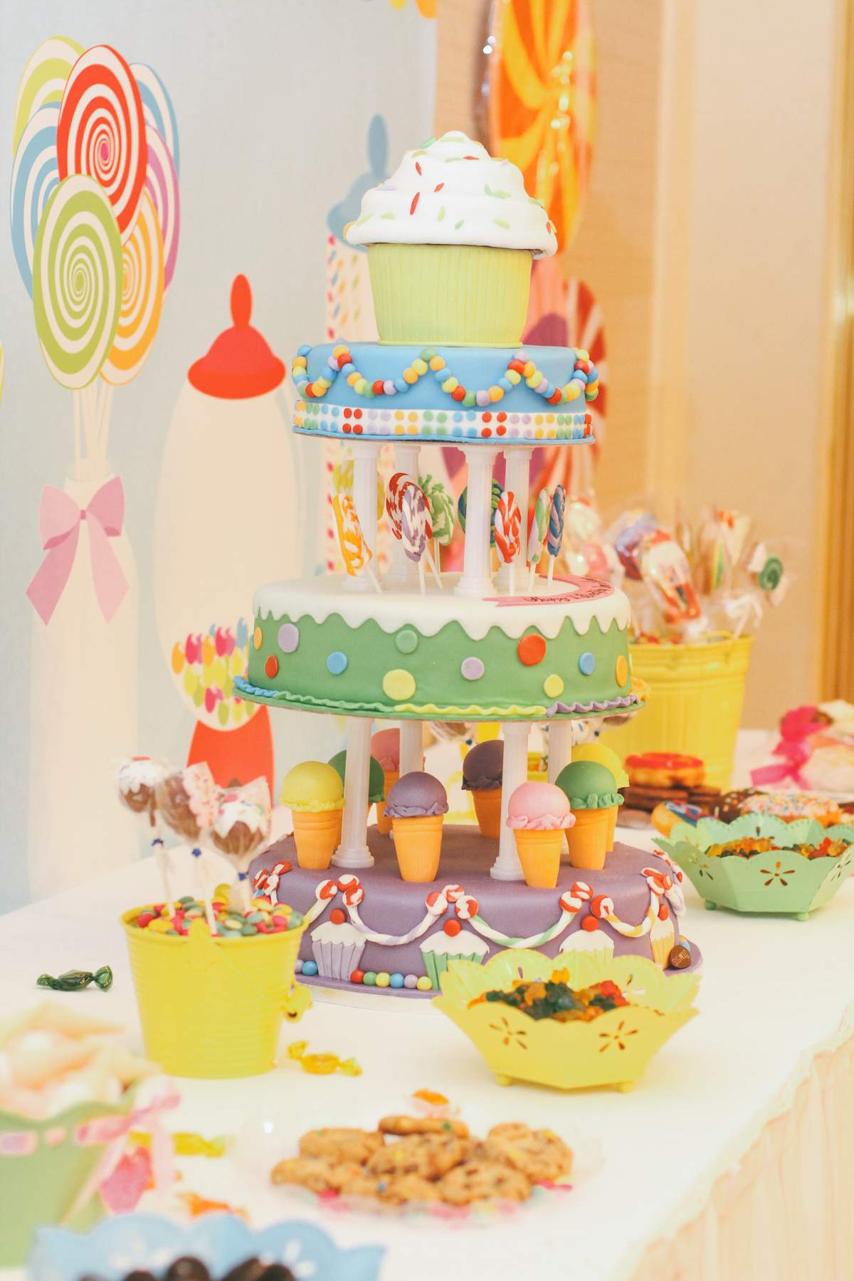 Candyland Birthday Party Ideas | Photo 2 of 19 | Catch My Party