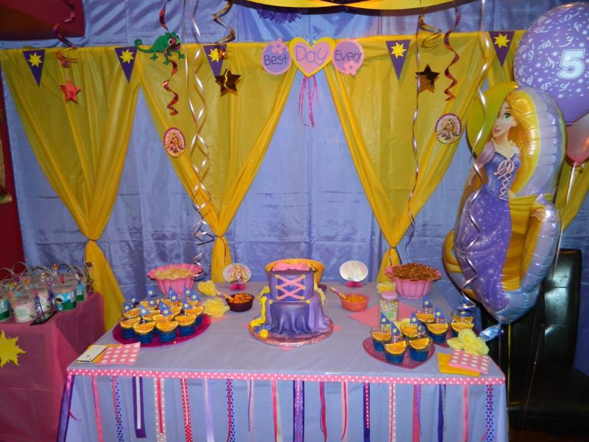 Tangled Birthday Party Ideas | Photo 18 of 44 | Catch My Party