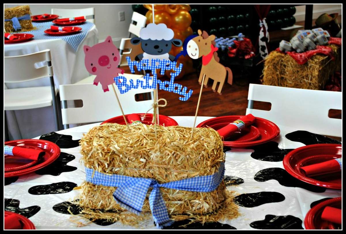 Farm, Barnyard Birthday Party Ideas | Photo 2 of 51 | Catch My Party