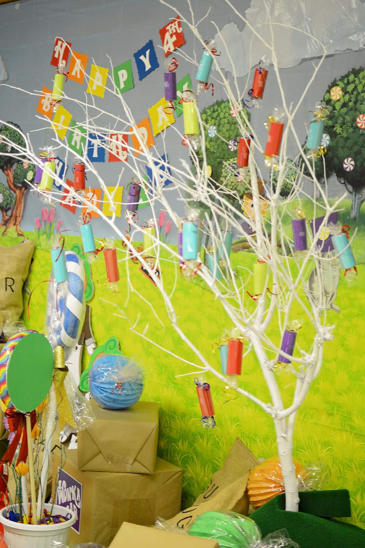 Candy - Willy Wonka Birthday Party Ideas | Photo 1 of 53 | Catch My Party