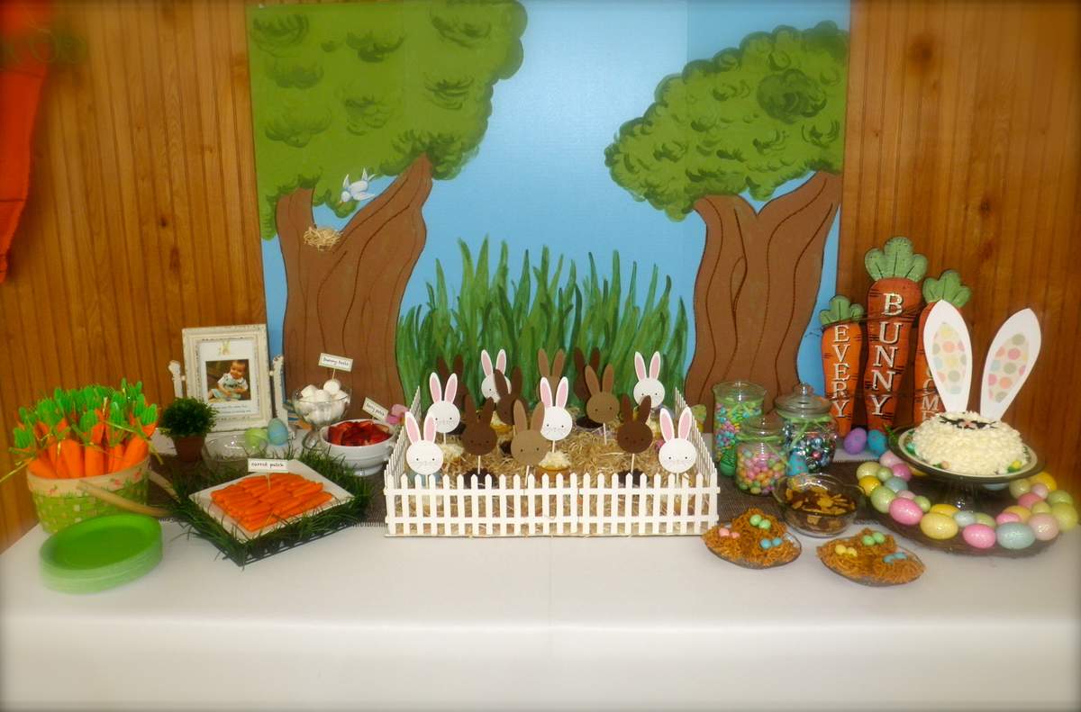 Easter Birthday Party Ideas | Photo 15 of 22 | Catch My Party