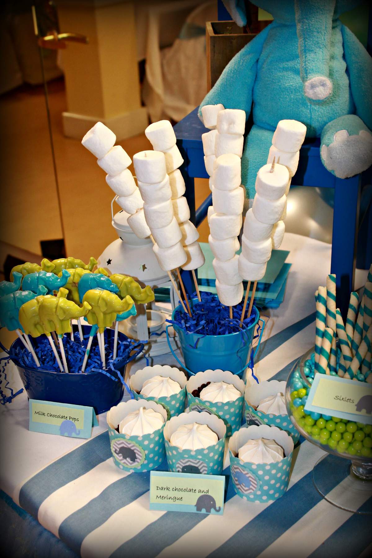 Elephants Birthday Party Ideas | Photo 4 of 25 | Catch My Party