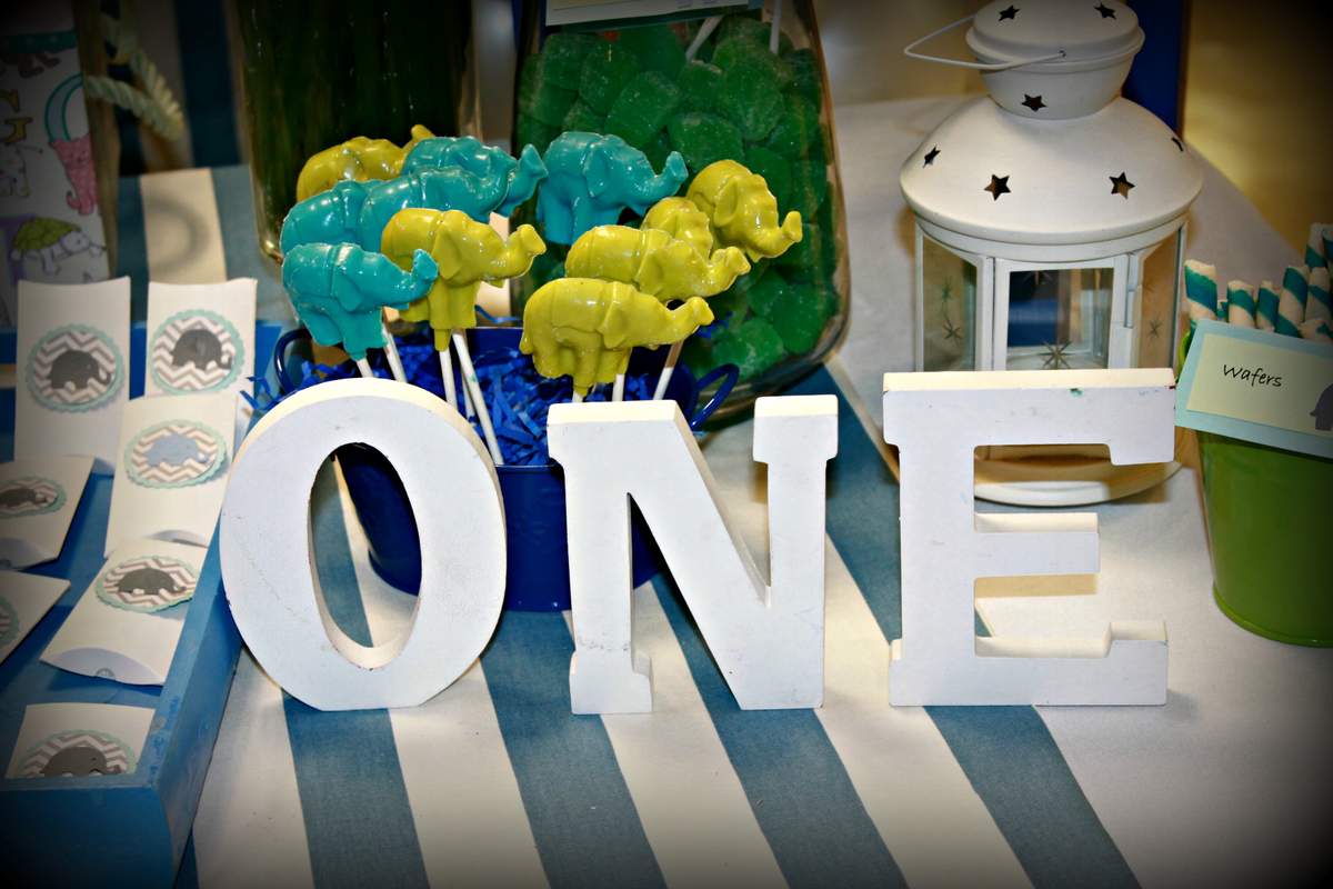 Elephants Birthday Party Ideas | Photo 4 of 25 | Catch My Party