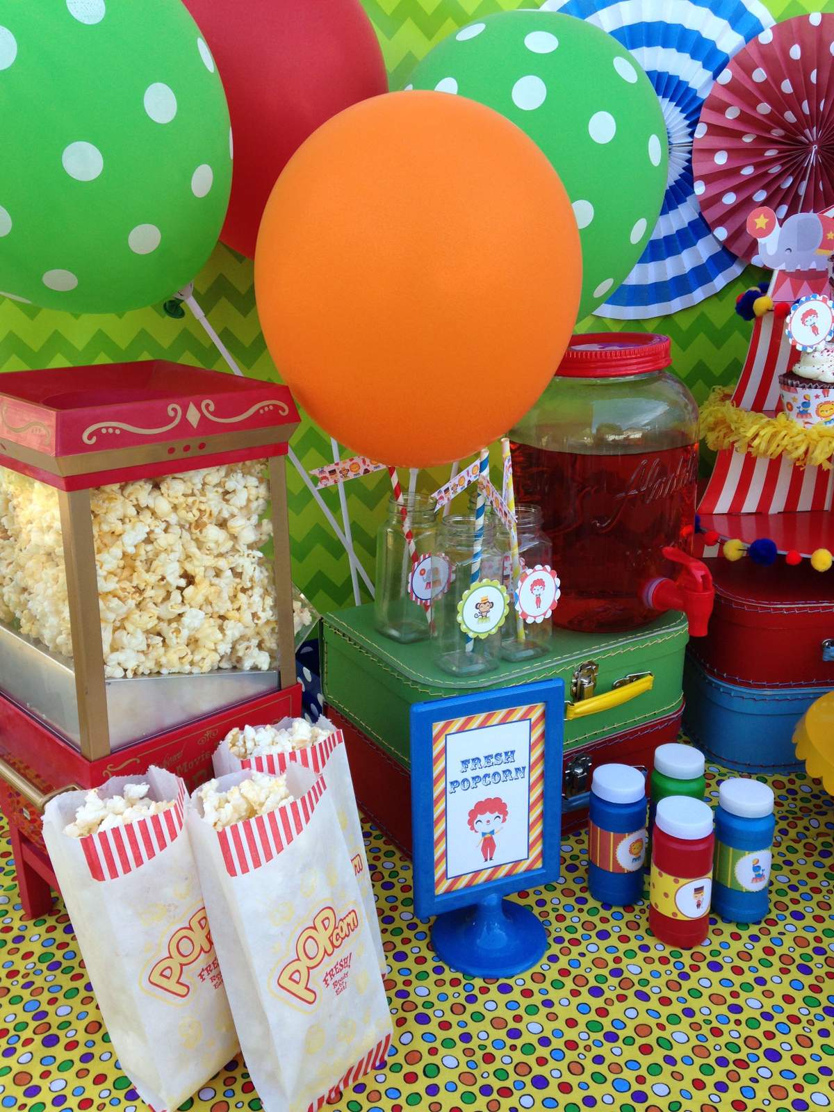 Circus Birthday Party Ideas | Photo 1 of 16 | Catch My Party