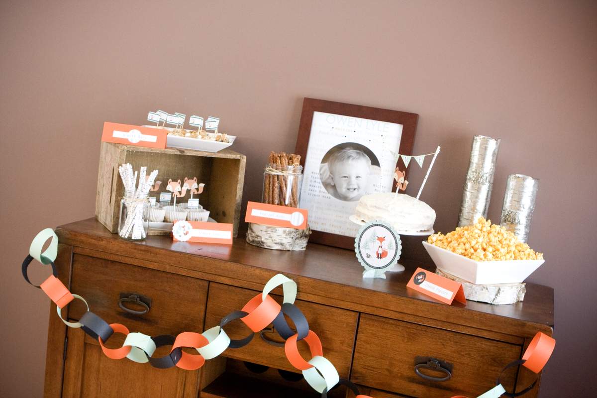 Mr. Foxy Fox Birthday Party Ideas | Photo 16 of 22 | Catch My Party