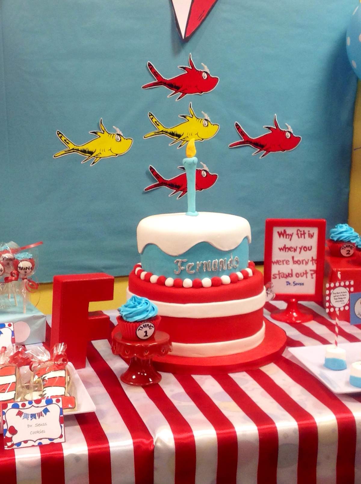 Dr Seuss Birthday Party Ideas | Photo 17 of 22 | Catch My Party
