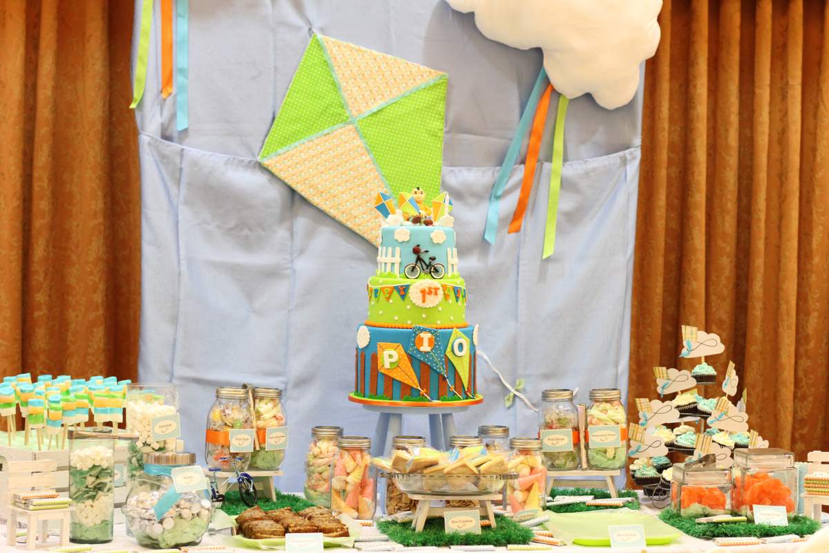 Kite Birthday Party Ideas | Photo 15 of 42 | Catch My Party