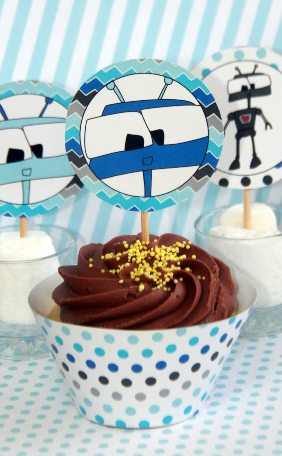 Robot Birthday Party Ideas | Photo 26 of 35 | Catch My Party