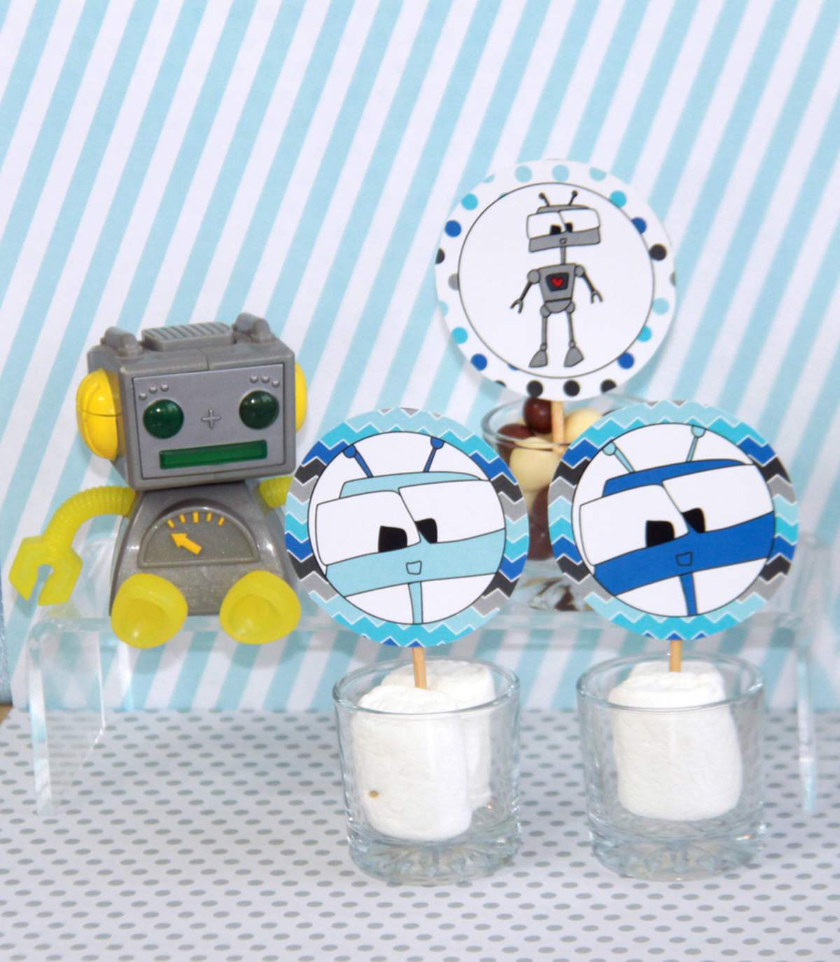 Robot Birthday Party Ideas | Photo 26 of 35 | Catch My Party