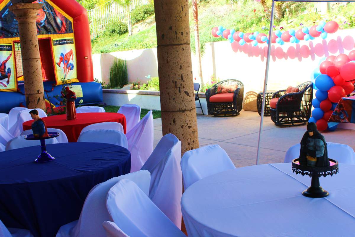 Vintage Superhero Comic book Birthday Party Ideas | Photo 6 of 36 ...