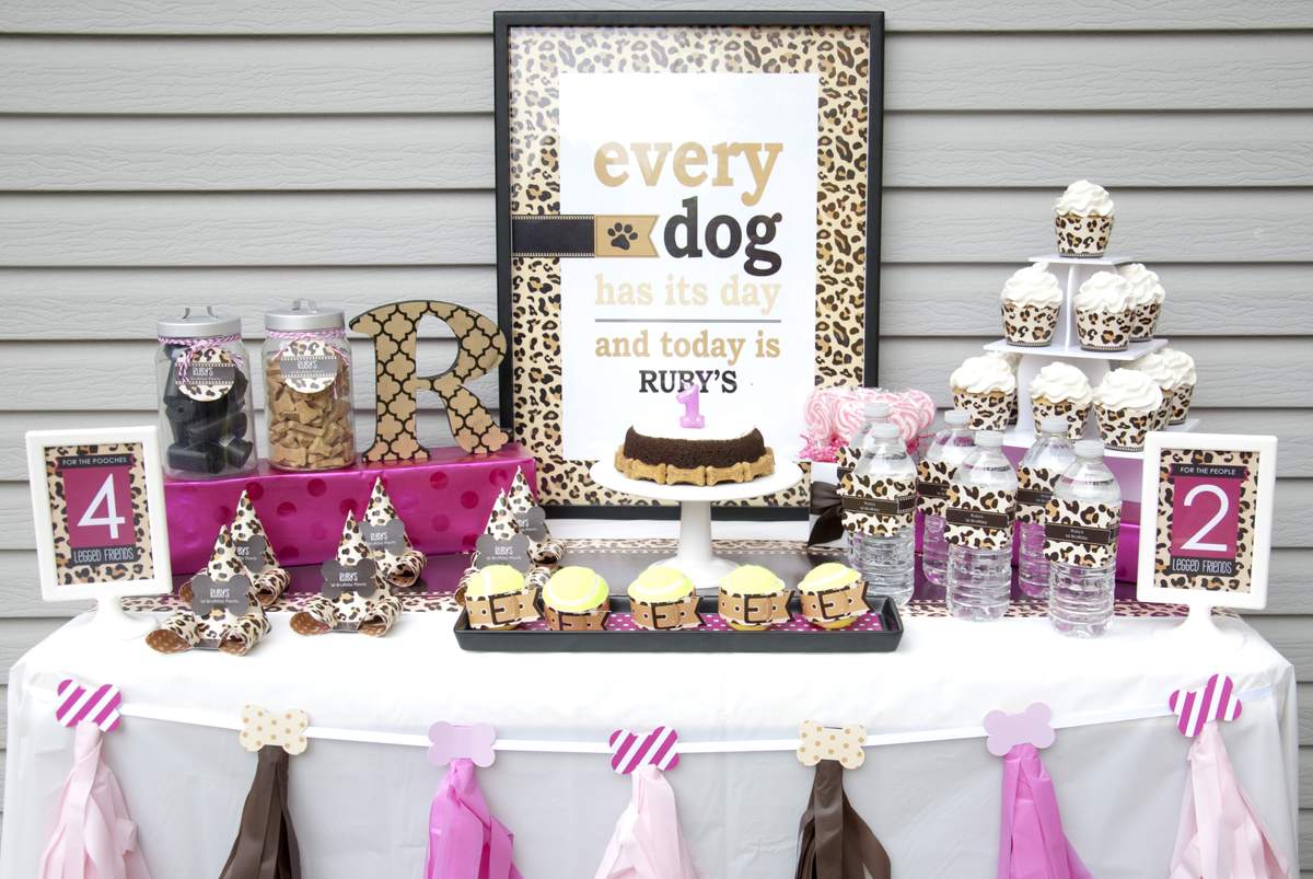 Leopard Dog Birthday Party Ideas | Photo 6 of 50 | Catch My Party