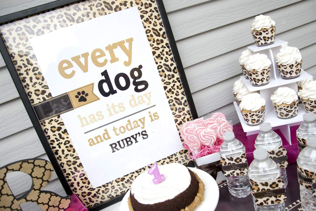 Leopard Dog Birthday Party Ideas | Photo 4 of 50 | Catch My Party