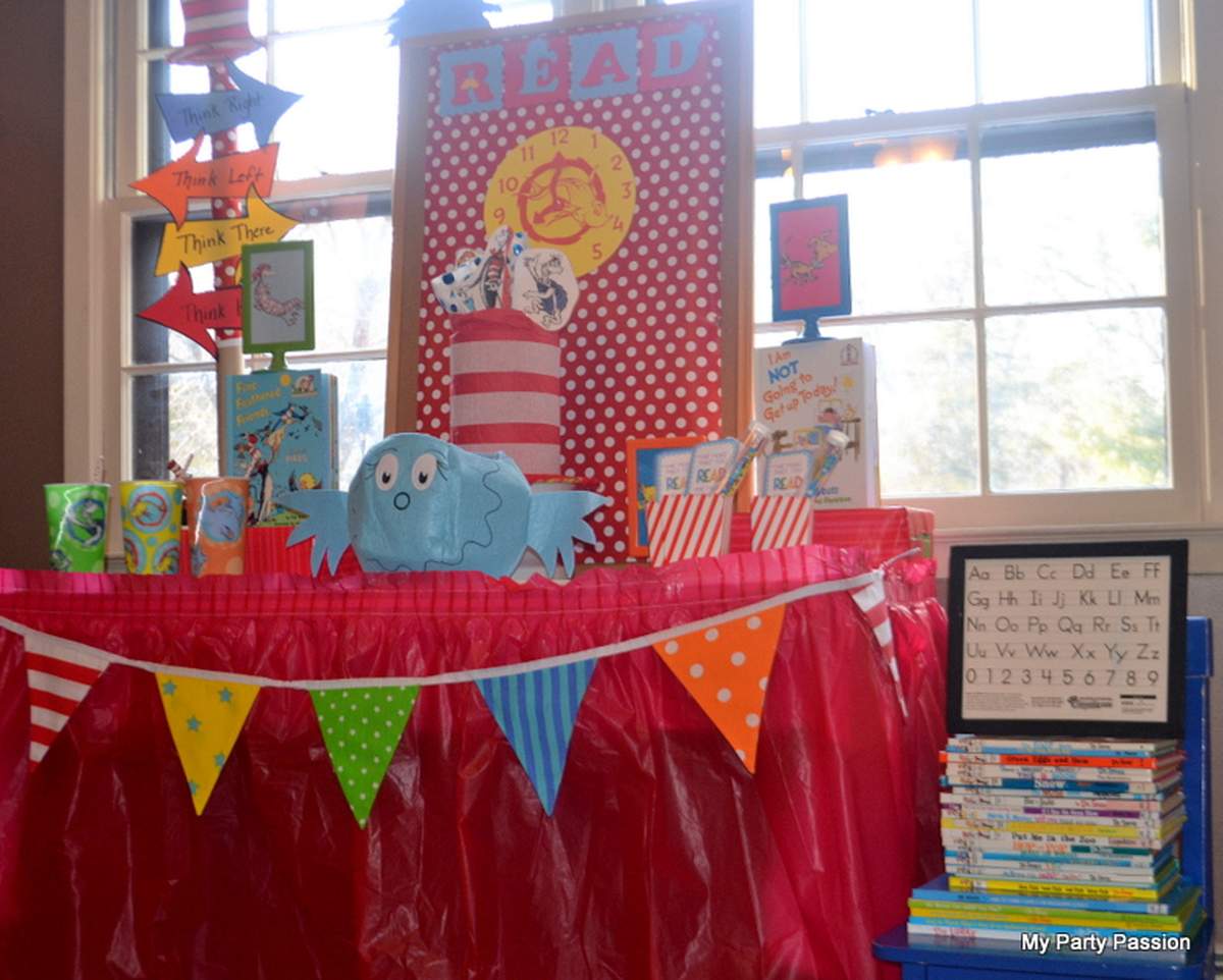 All things Seuss Spring Party Ideas | Photo 16 of 19 | Catch My Party