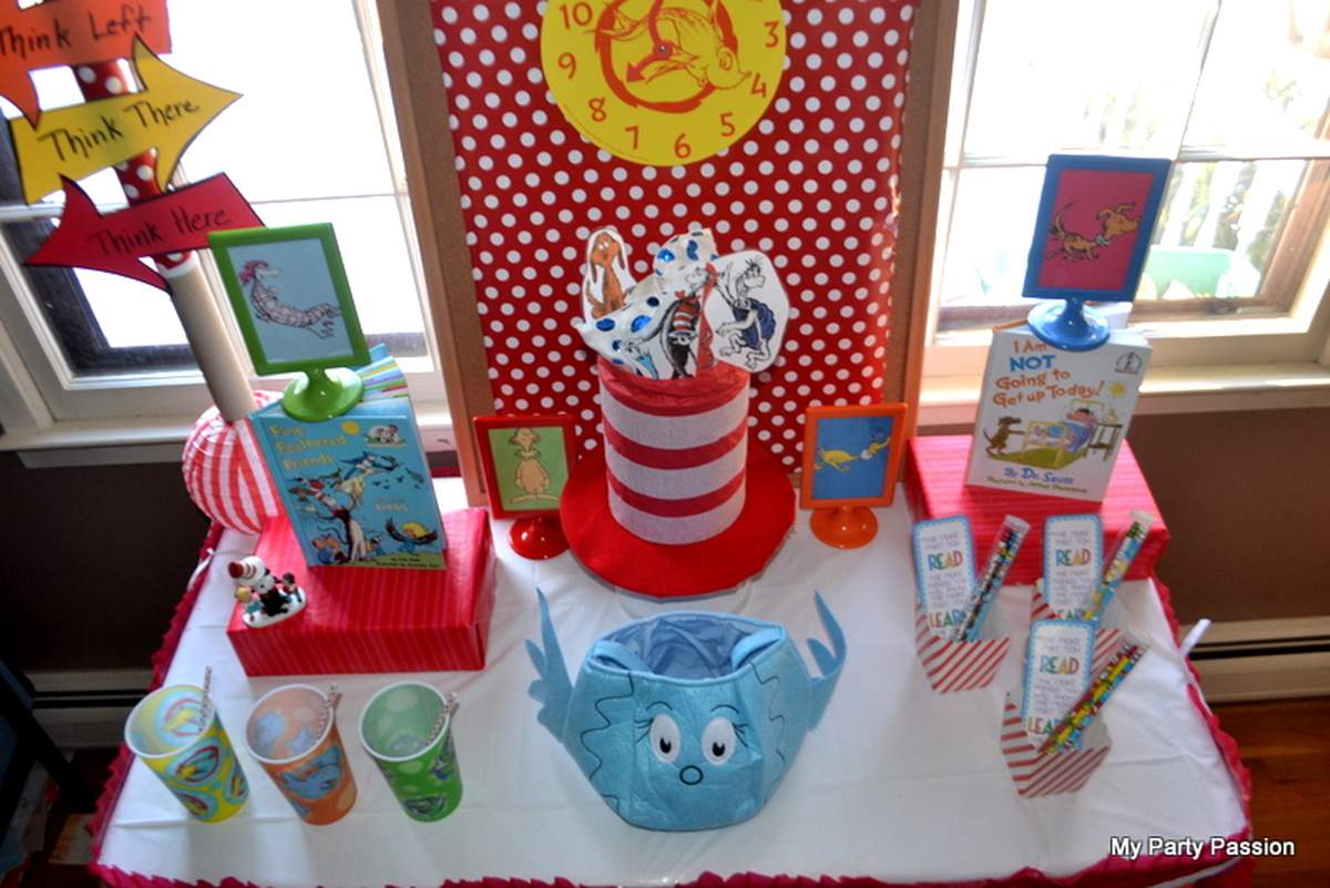 All things Seuss Spring Party Ideas | Photo 16 of 19 | Catch My Party