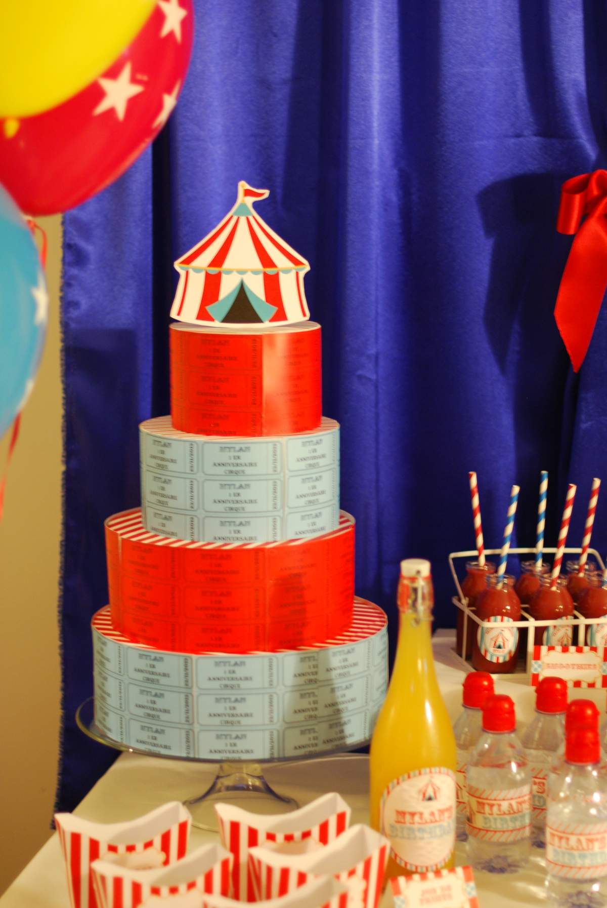 Carnival/Circus Birthday Party Ideas | Photo 1 of 29 | Catch My Party