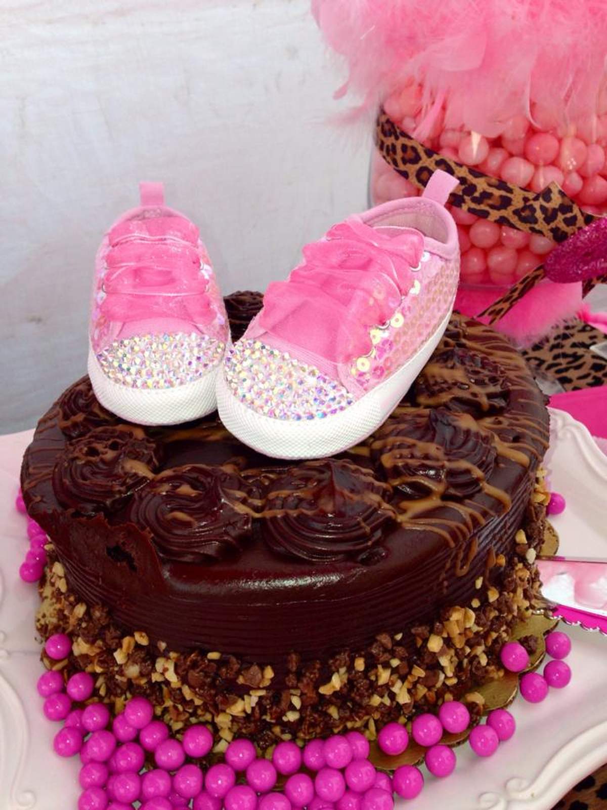 Pink Cheetah Baby Shower Ideas