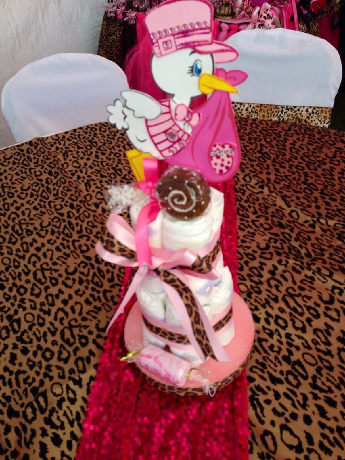 Pink/Cheetah Baby Shower Party Ideas | Photo 2 of 16 | Catch My Party
