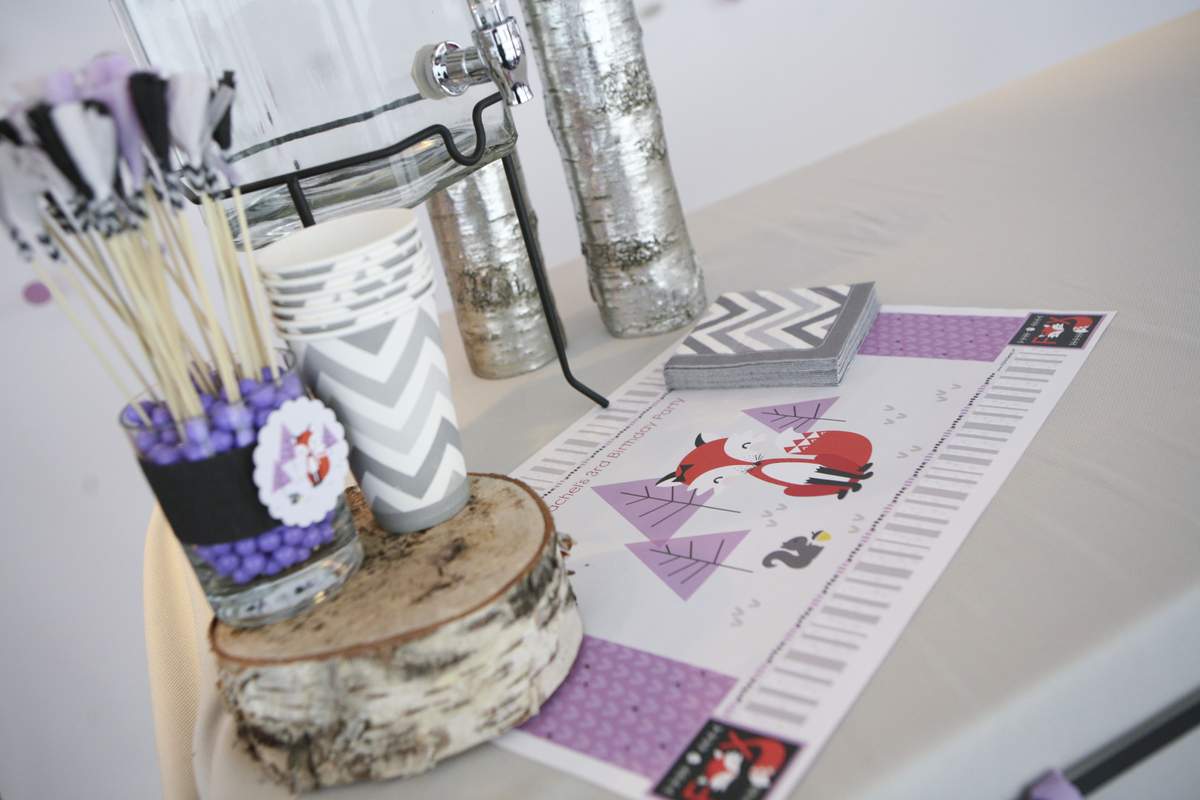 Girl Fox Birthday Party Ideas | Photo 1 of 24 | Catch My Party