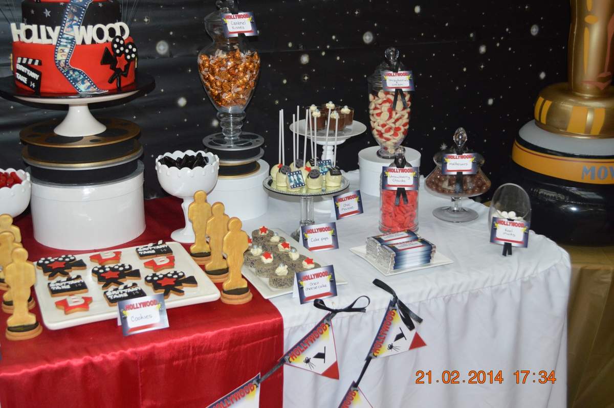Hollywood Birthday Party Ideas | Photo 1 of 39 | Catch My Party