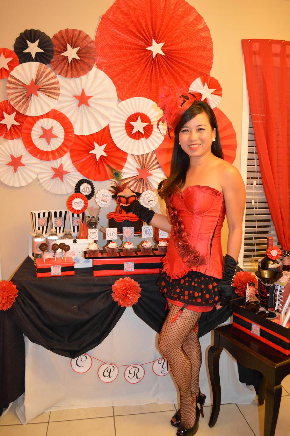Burlesque Birthday Party Ideas | Photo 1 of 56 | Catch My Party