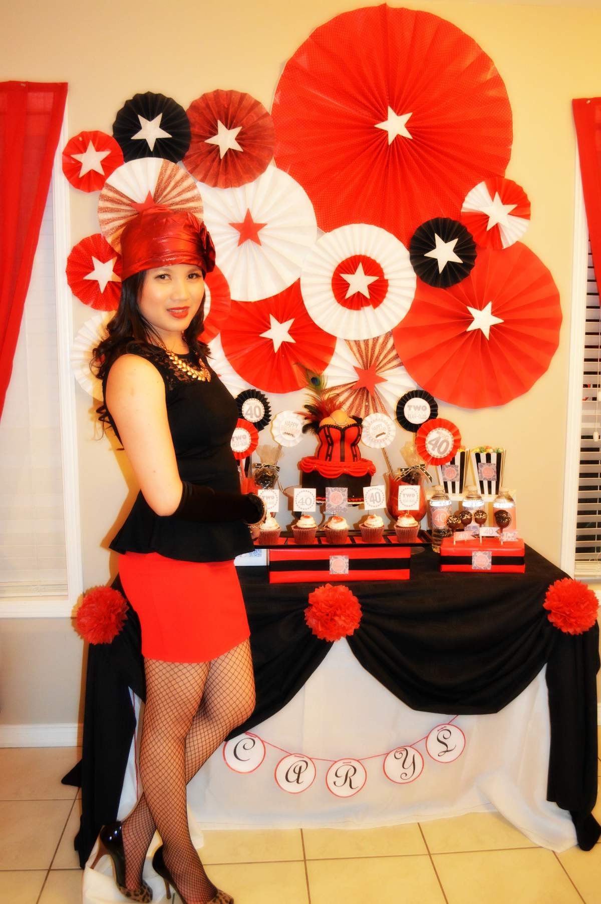 Burlesque Birthday Party Ideas | Photo 1 of 56 | Catch My Party