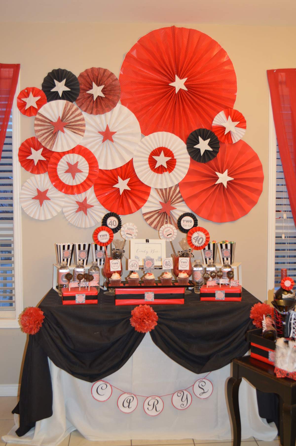 Burlesque Birthday Party Ideas | Photo 1 of 56 | Catch My Party
