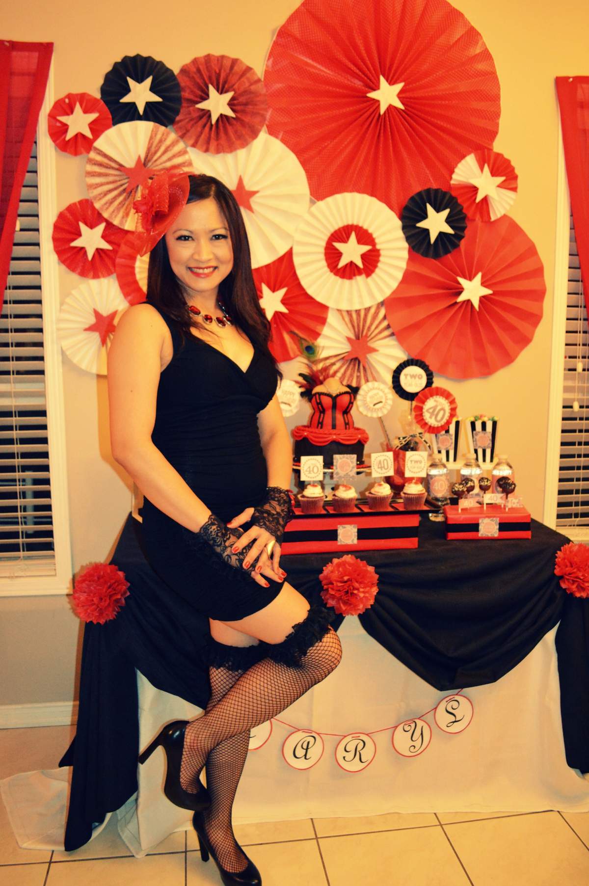Burlesque Birthday Party Ideas | Photo 1 of 56 | Catch My Party