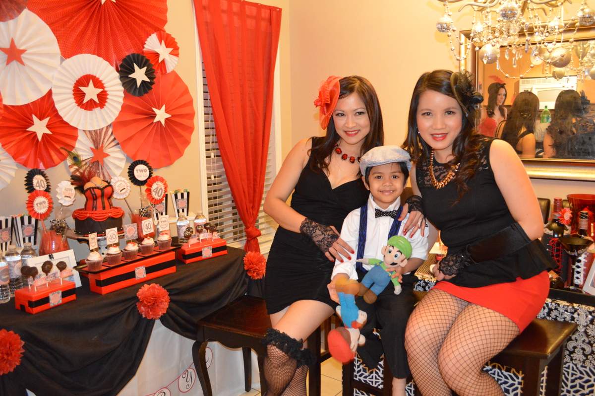 Burlesque Birthday Party Ideas | Photo 1 of 56 | Catch My Party