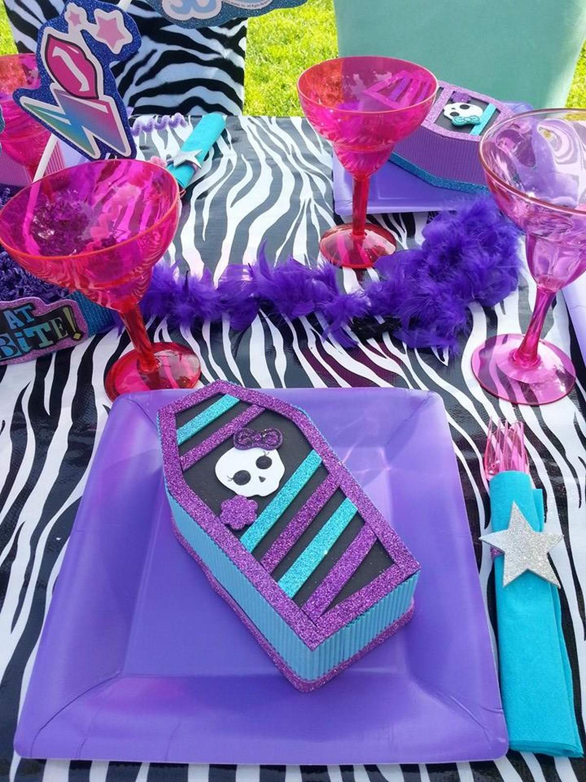 Monster High Birthday Party Ideas | Photo 16 of 25 | Catch My Party