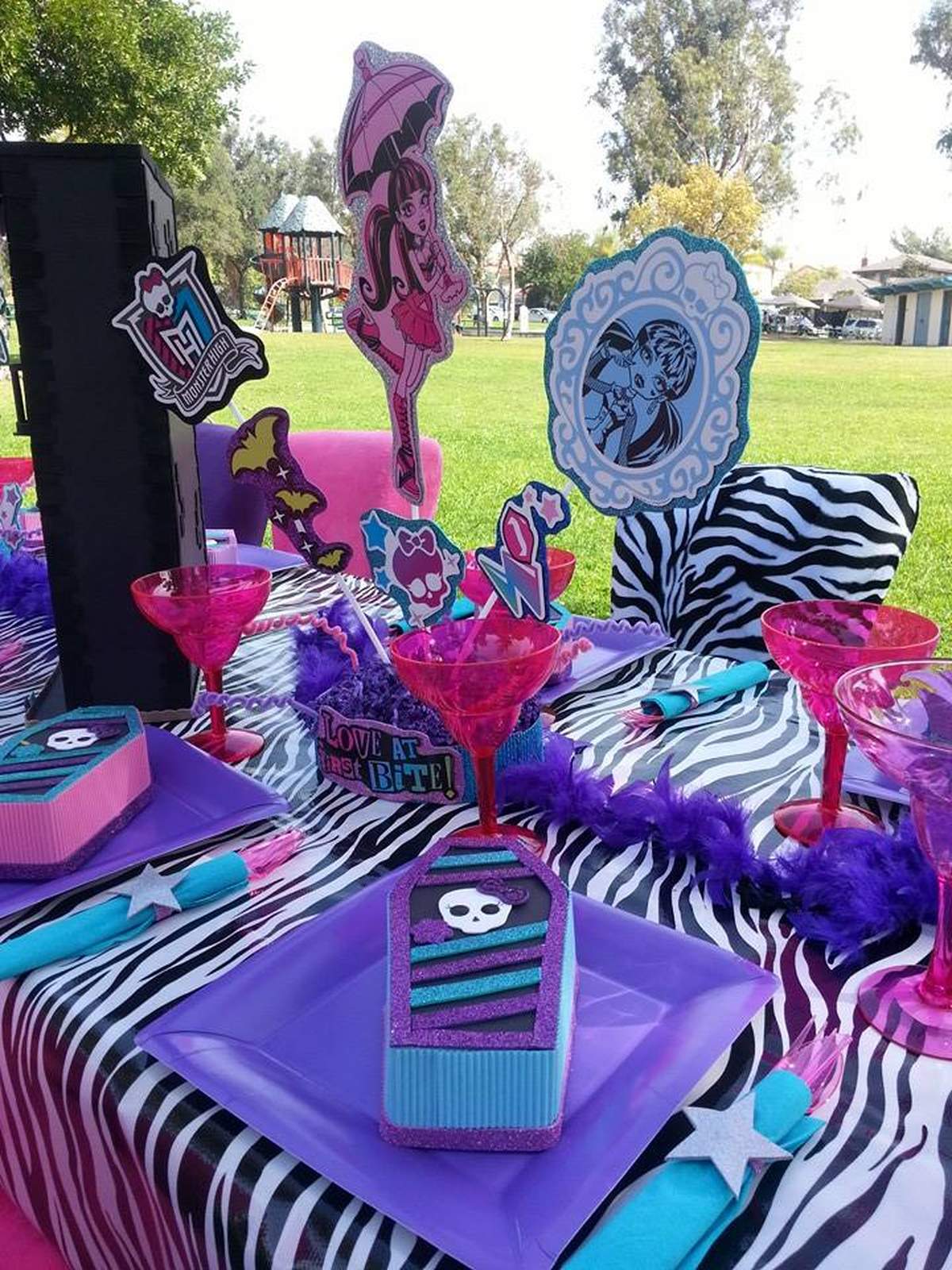 Monster High Birthday Party Ideas | Photo 1 of 25 | Catch My Party