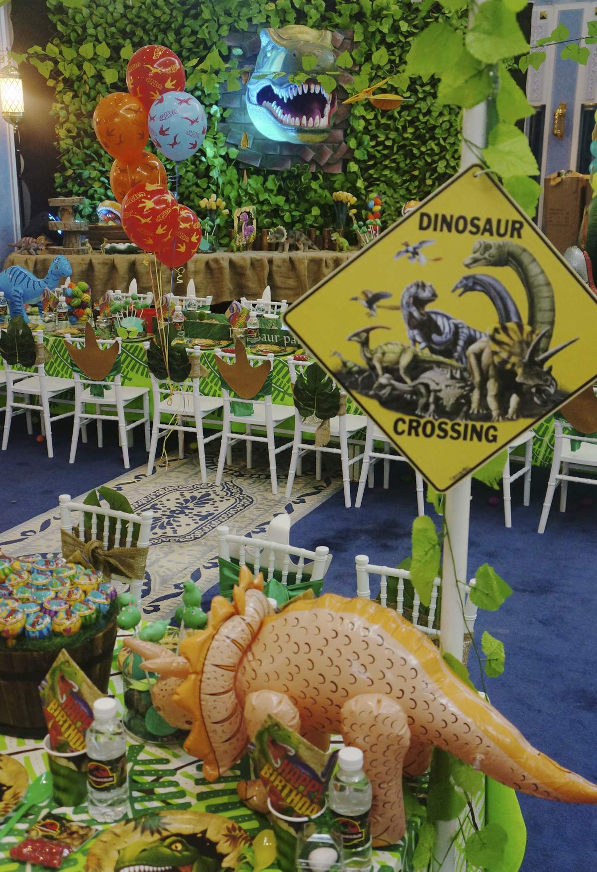 Dinosaurs Birthday Party Ideas | Photo 23 of 90 | Catch My Party