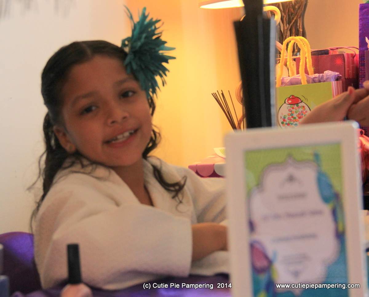 Lil' Miss Peacock Spa Soiree Birthday Party Ideas | Photo 4 of 8 ...