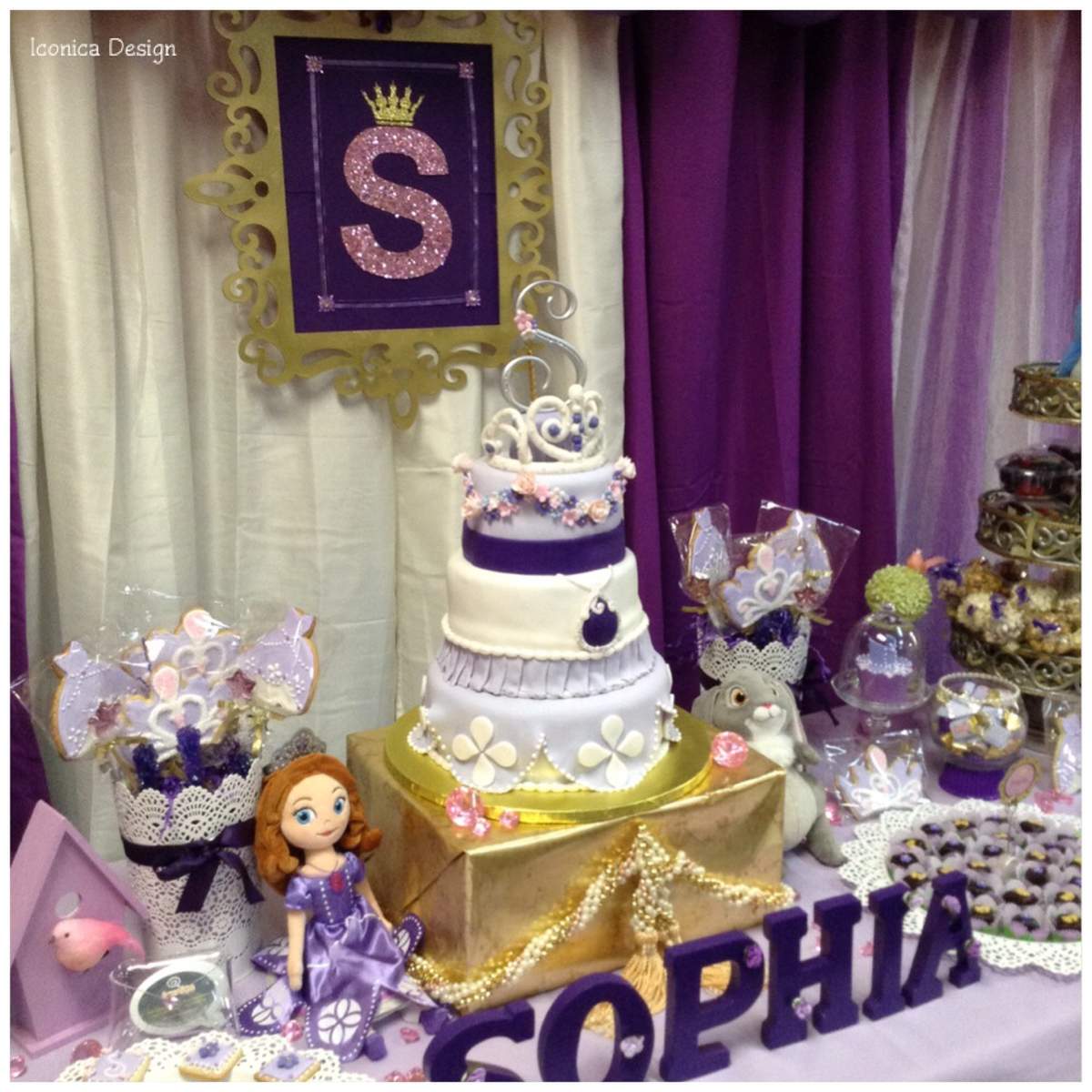 Sofia The First Birthday Party Ideas Photo 47 Of 47 Catch My Party