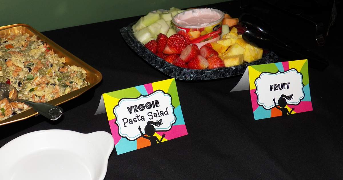 Dance Party/ Rainbow Swirl Birthday Party Ideas | Photo 17 of 25 ...