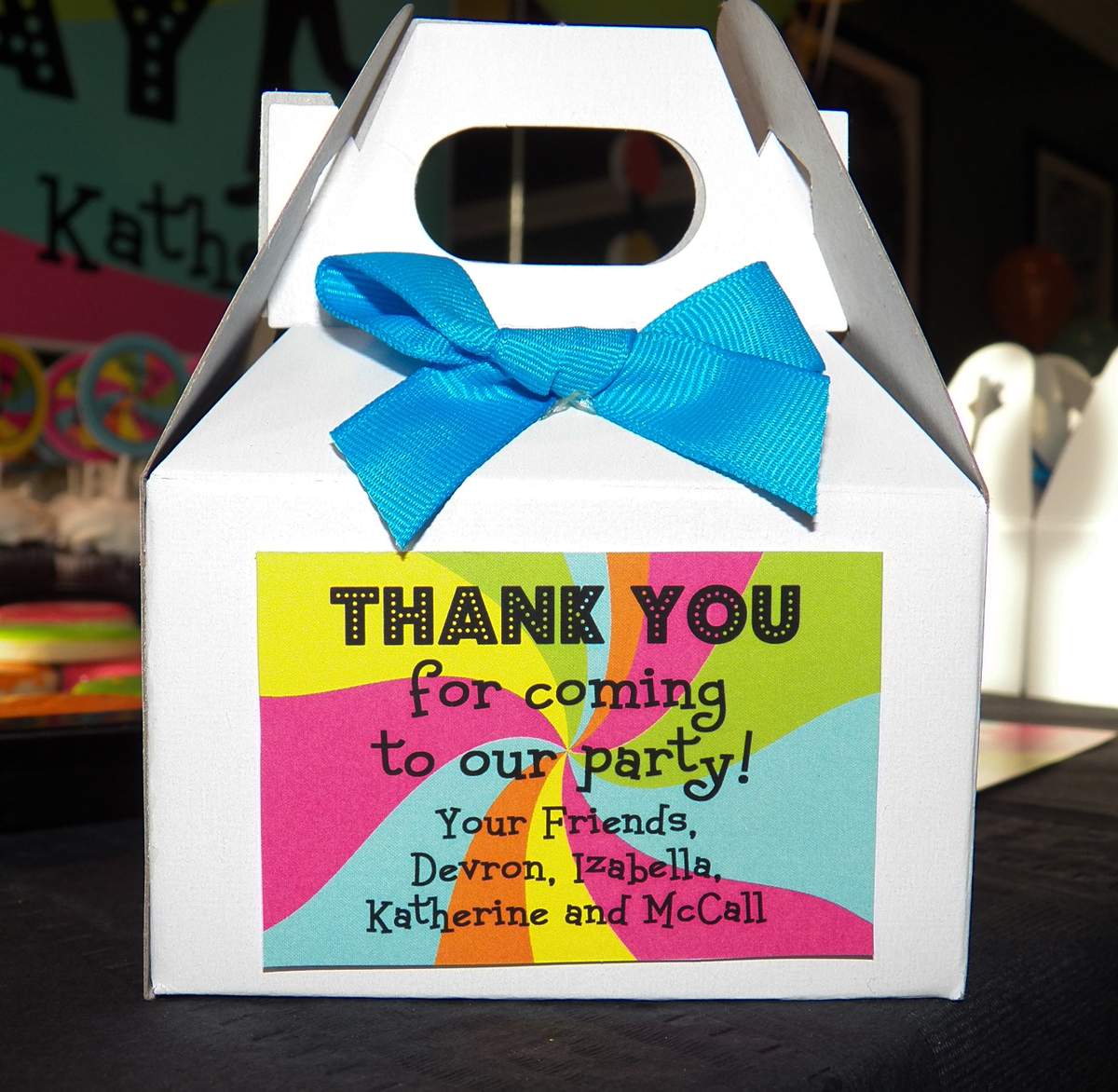 Dance Party/ Rainbow Swirl Birthday Party Ideas | Photo 17 of 25 ...