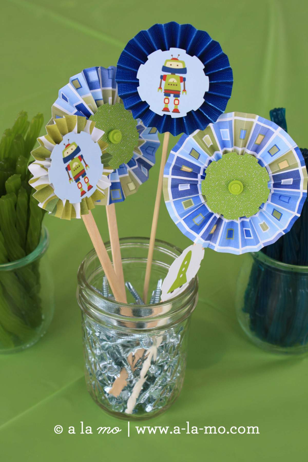 Robots and Rockets Birthday Party Ideas | Photo 7 of 18 | Catch My Party