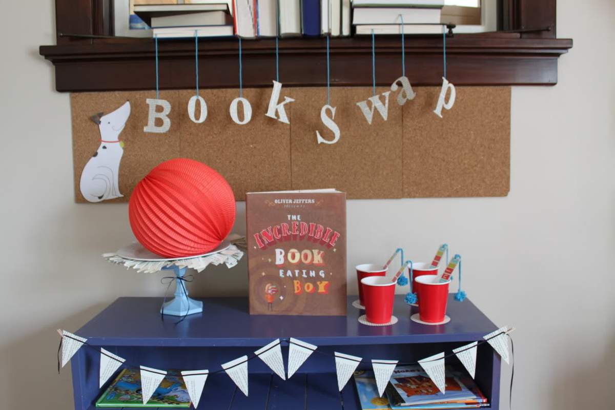 Kids' Book Swap Dog/Puppy Party Party Ideas | Photo 1 of 7 | Catch My Party