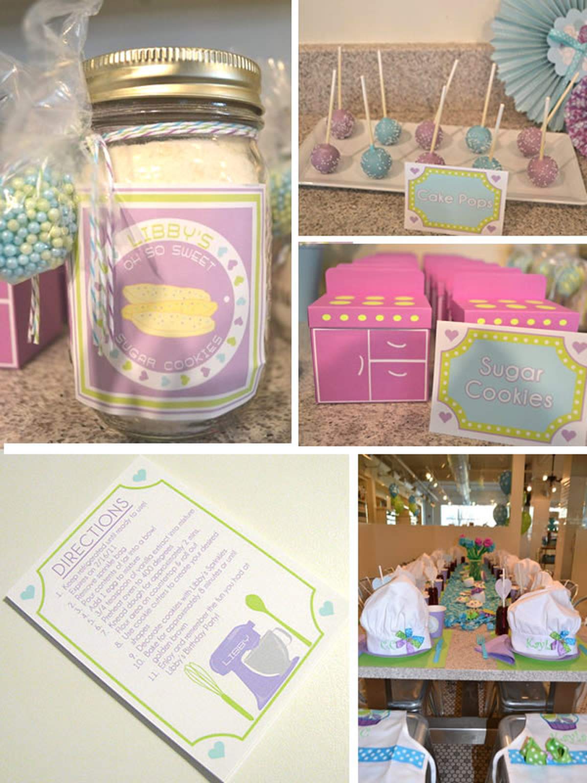 Baking Birthday Party Ideas Photo 3 Of 9 Catch My Party