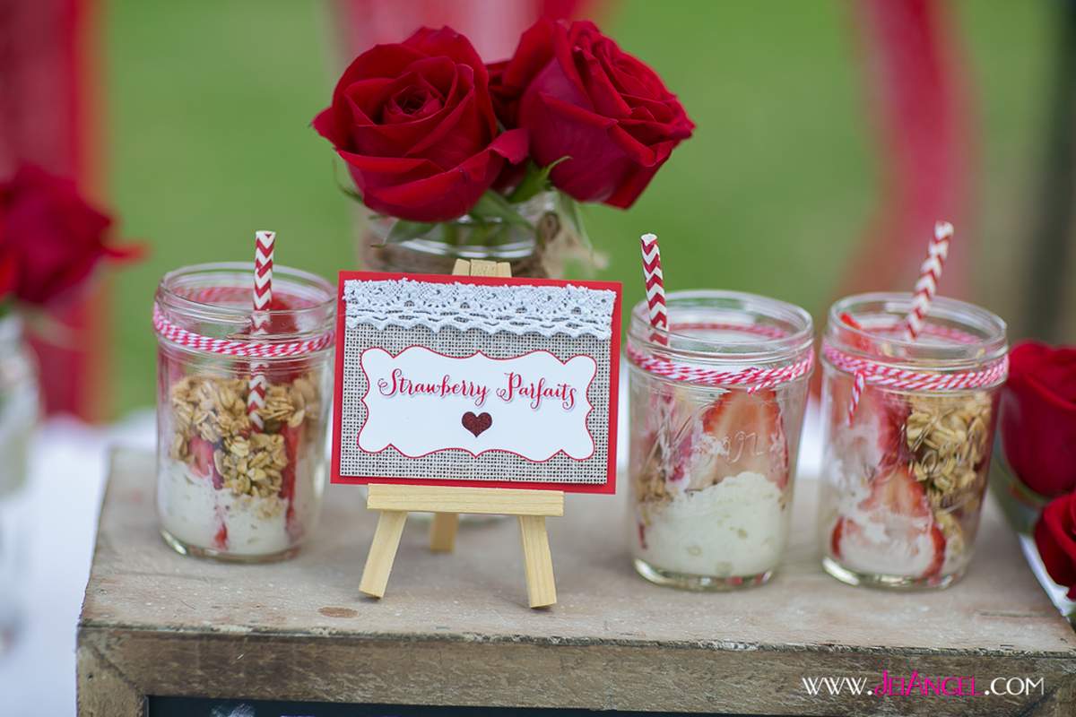 Rustic Valentines Valentine's Day Party Ideas | Photo 15 of 19 | Catch ...