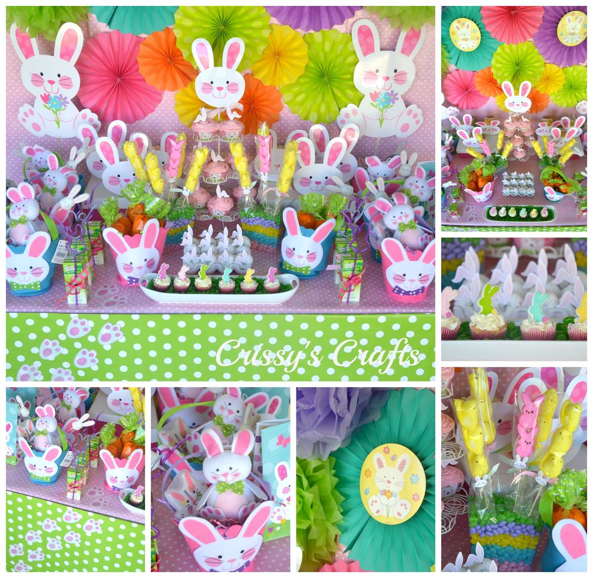 Bunnies / Easter "Spring/Easter celebration" | Catch My Party