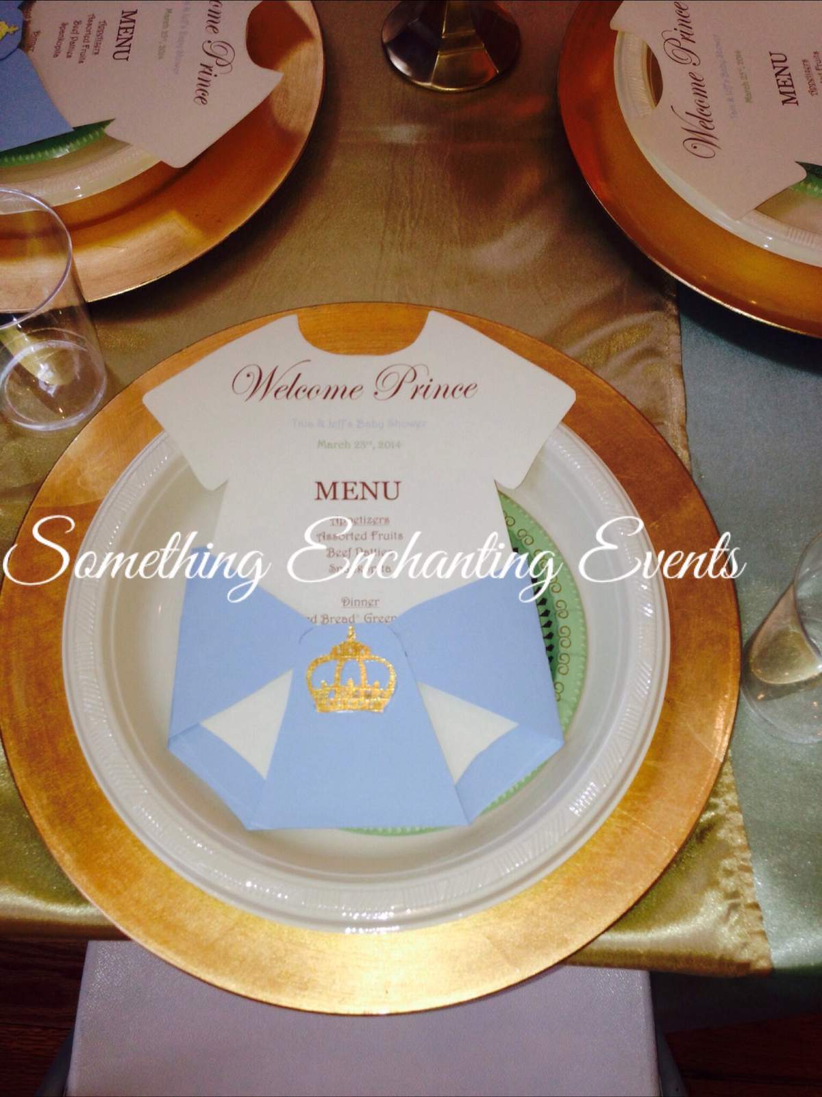 Welcome Prince Baby Shower Party Ideas | Photo 15 of 31 | Catch My Party